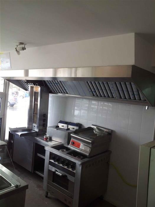 Hota profesionala din inox gama Snack 1000x900 mm